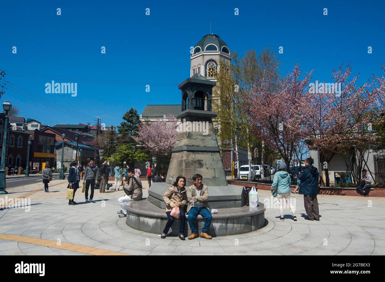 Historic building in Sakaimachi street, Otaru, Hokkaido, Japan Stock ...