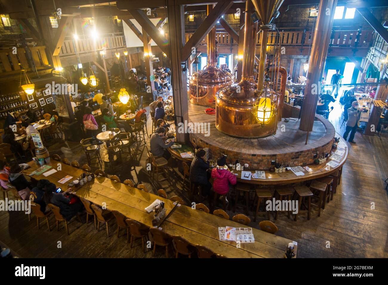 German Brauhaus in Otaru, Hokkaido, Japan Stock Photo - Alamy