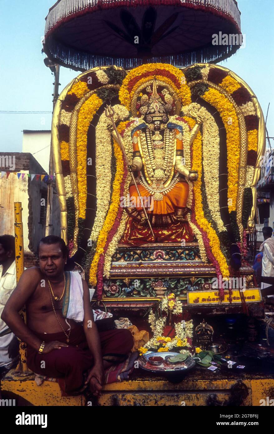 Masi Magam festival at Puducherry; Pondicherry, Union territory of ...