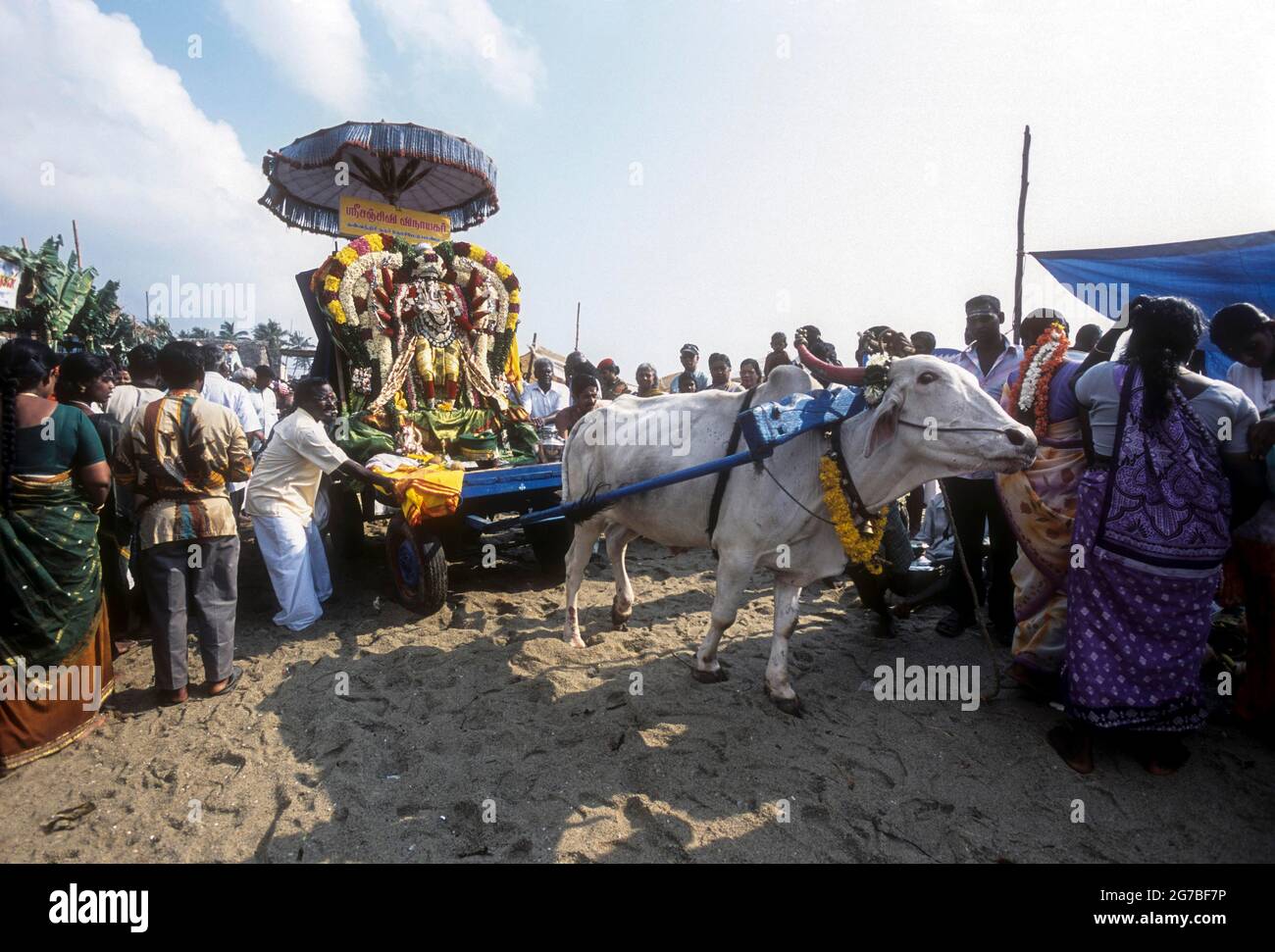 Masi Magam festival at Puducherry; Pondicherry, Union territory of ...