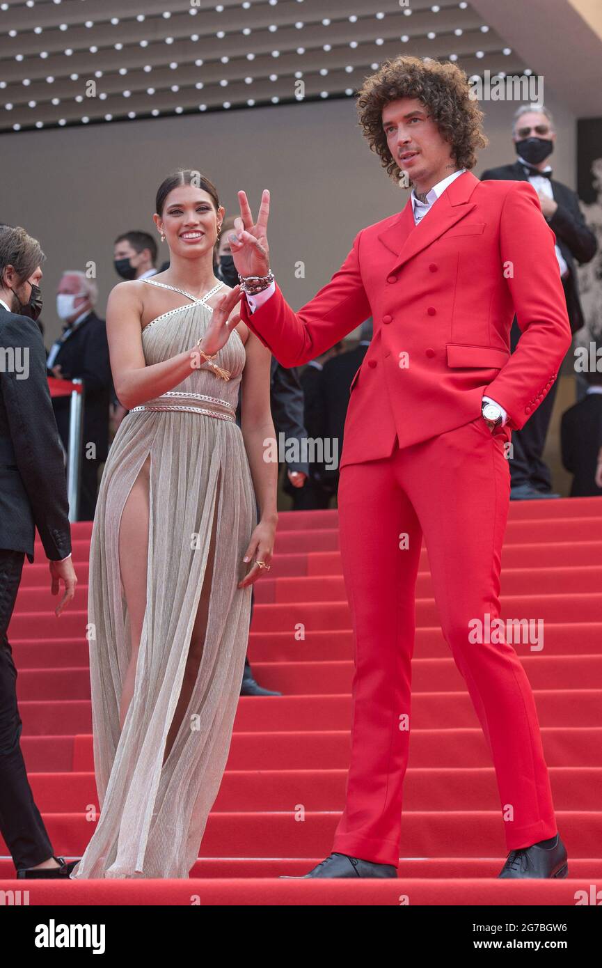 Julian Perretta, Kambree Dalton attending The French Dispatch Premiere ...