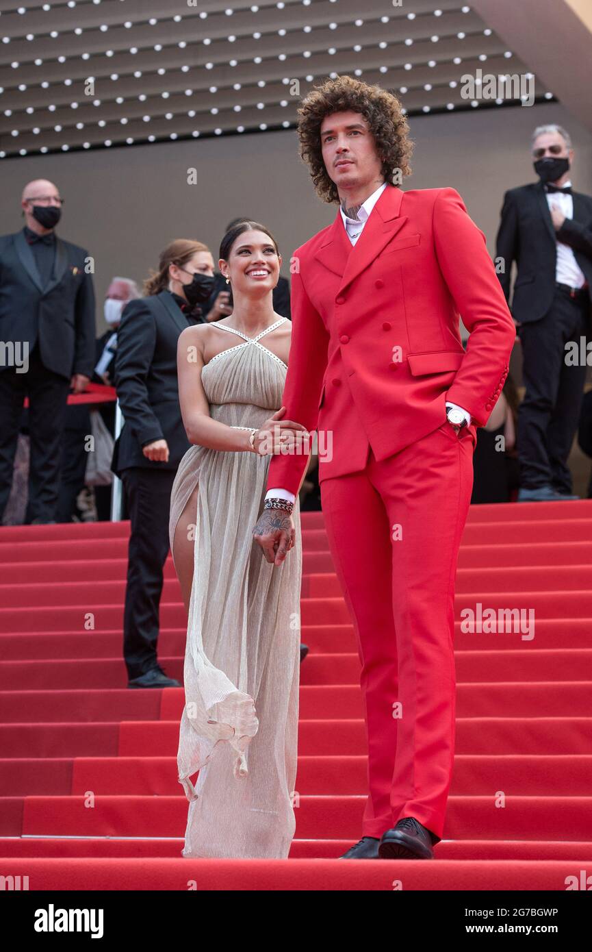 Julian Perretta, Kambree Dalton attending The French Dispatch Premiere ...