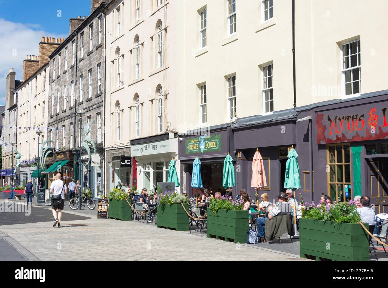 Perth Scotland City Centre High Resolution Stock Photography and Images ...