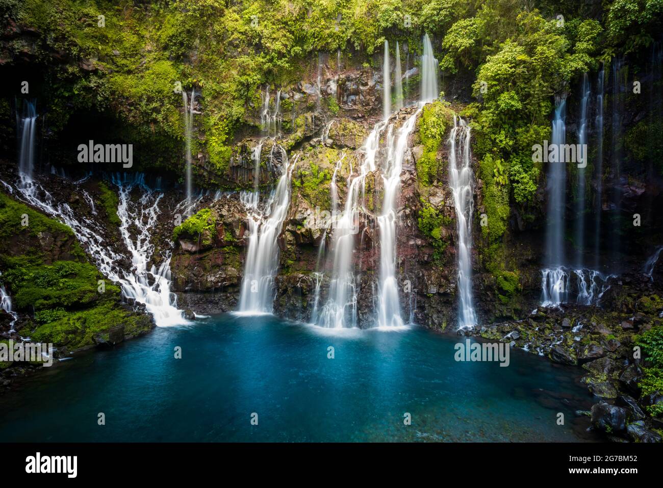 Reunion island waterfall hi-res stock photography and images - Alamy