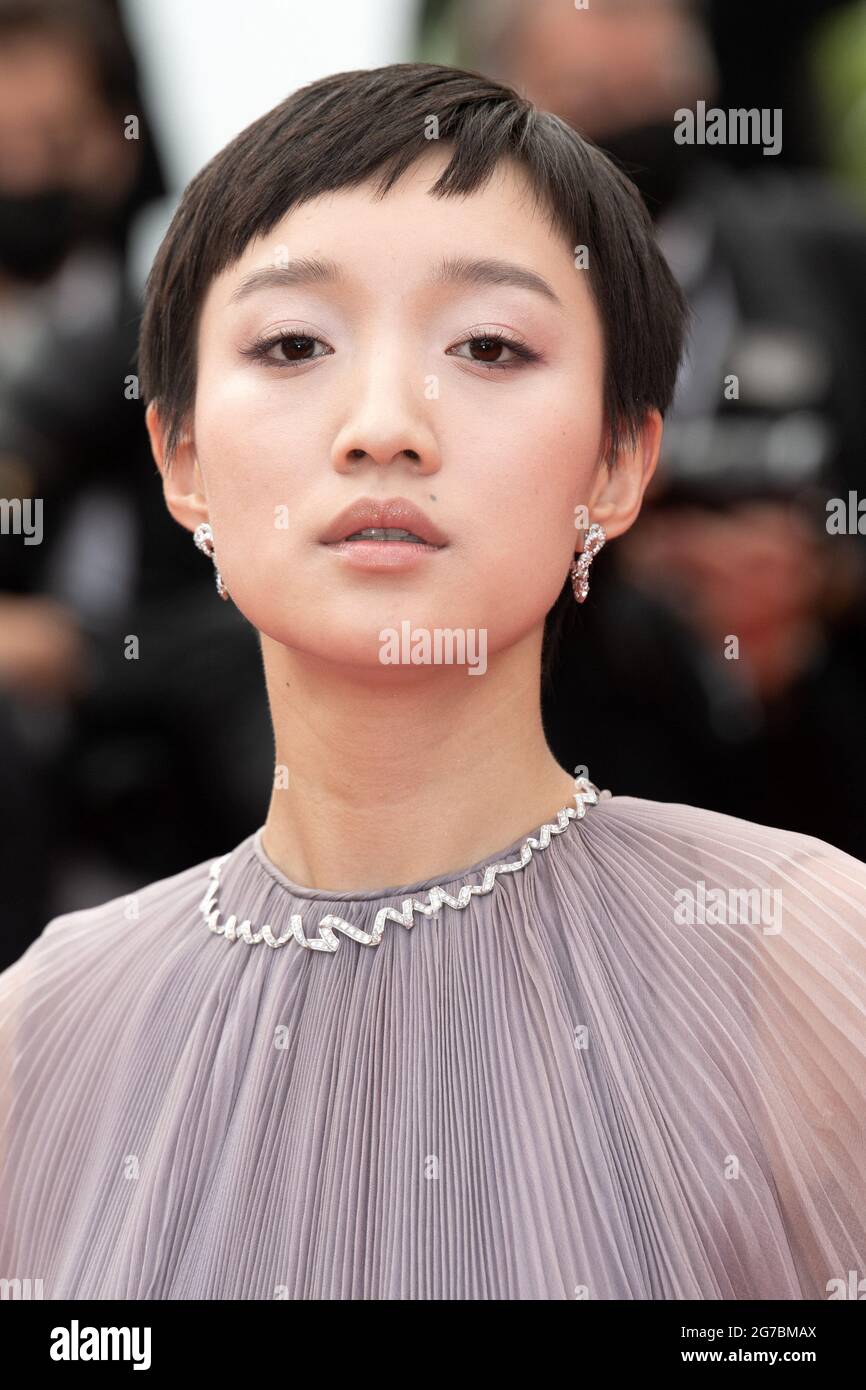 Cannes, France. 12th July, 2021. Huang Miyi attends the French Dispatch ...