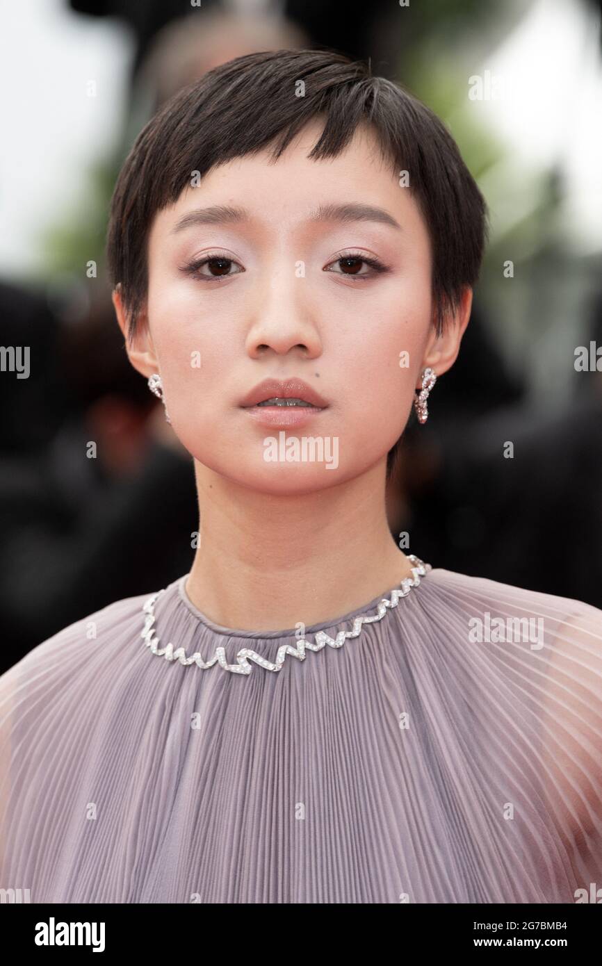 Cannes, France. 12th July, 2021. Huang Miyi attends the French Dispatch ...