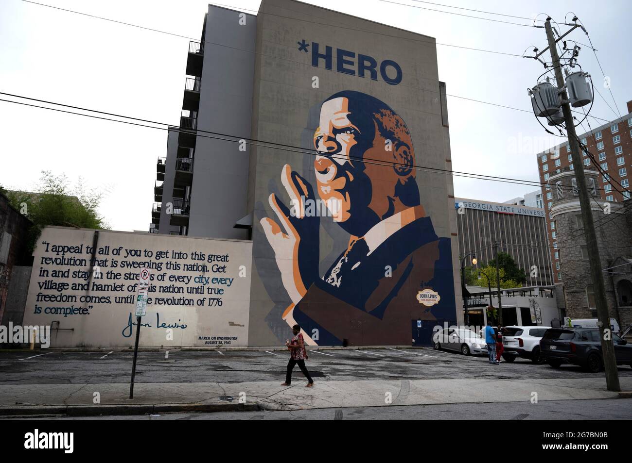 Atlanta georgia mural hi-res stock photography and images - Alamy