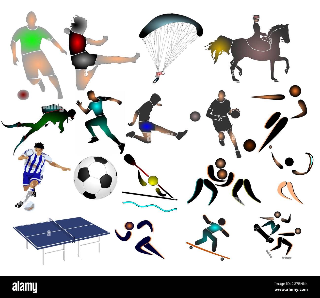 Sports Pictograms High Resolution Stock Photography and Images - Alamy