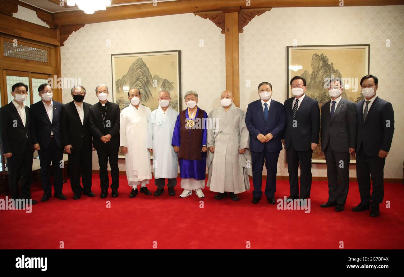 13th July, 2021. Prime minister meets religious leaders Prime Minister ...