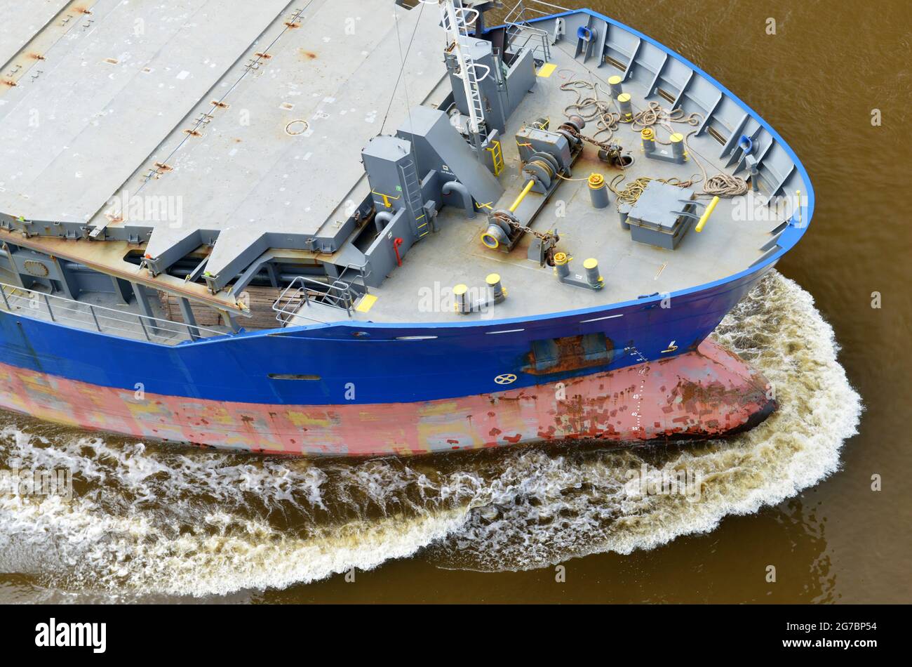 Ship S Bow Stock Photo - Alamy