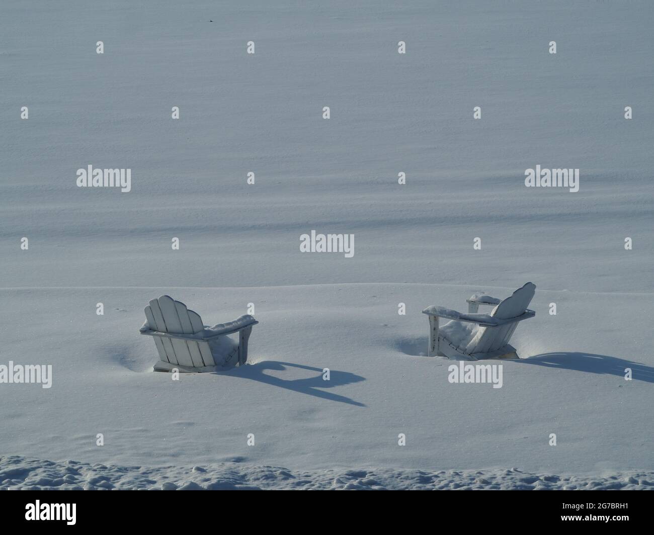 Deep snow michigan hi-res stock photography and images - Alamy