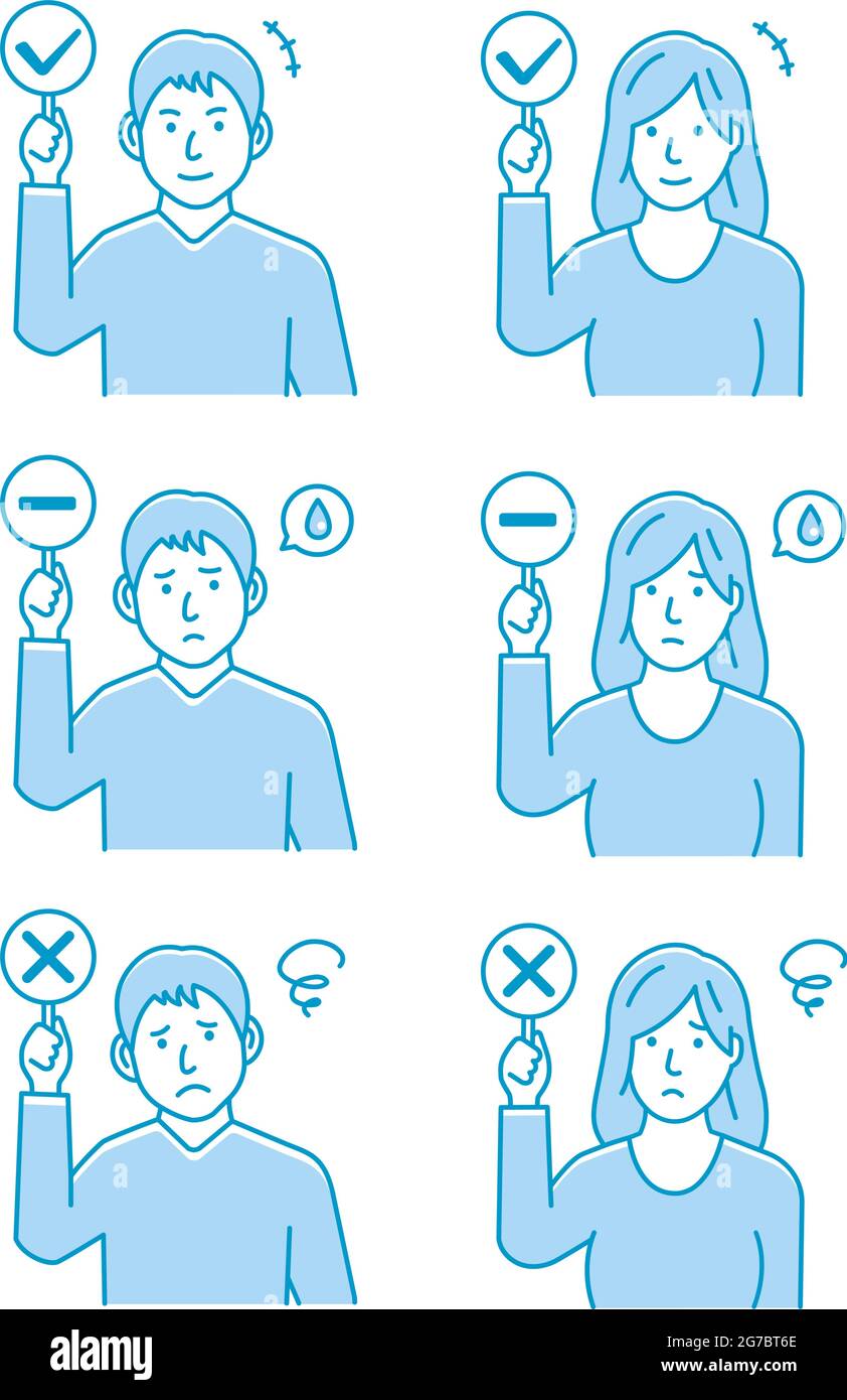 Positive body young female Stock Vector Images - Alamy