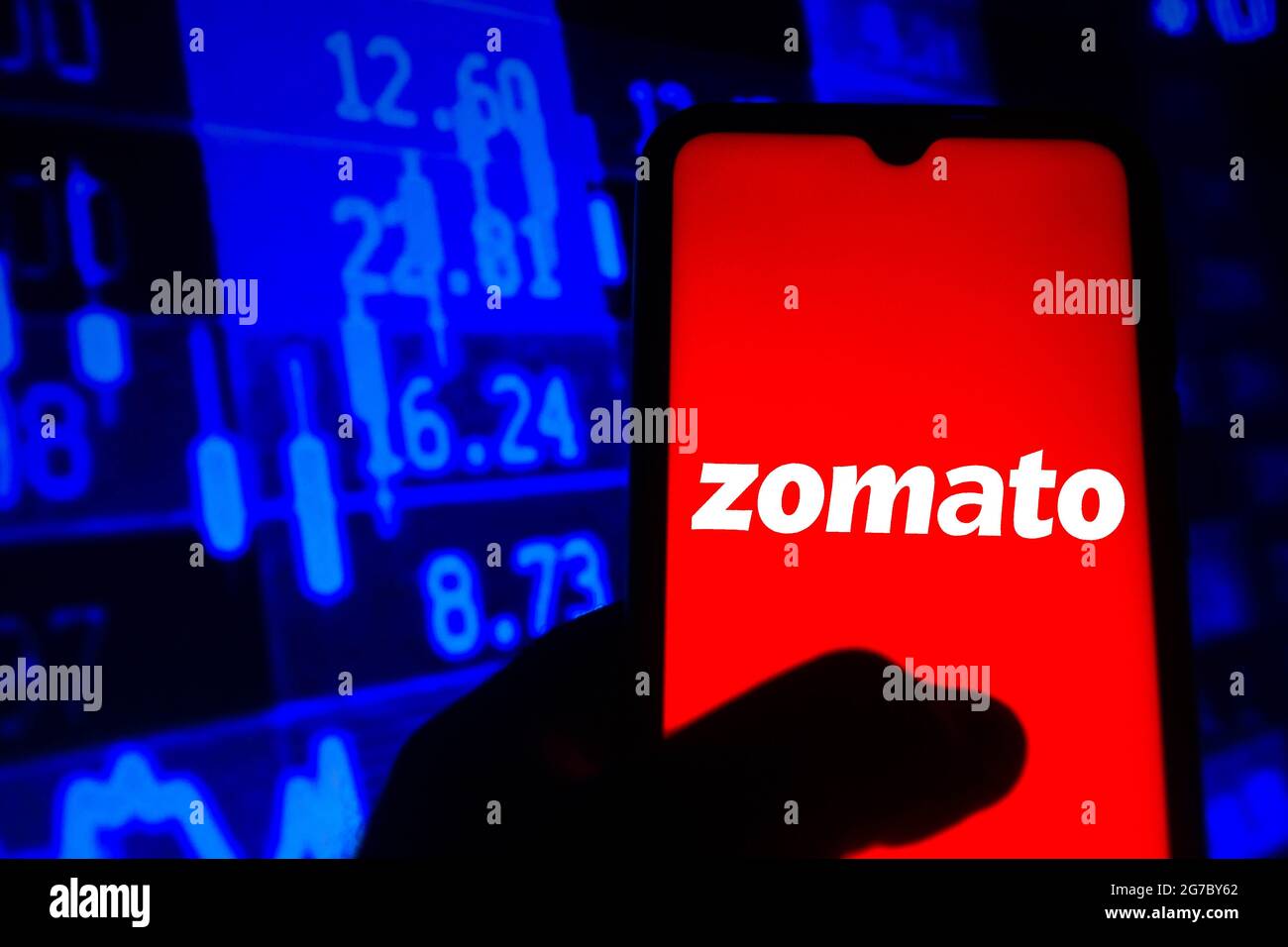 Zomato logo hi-res stock photography and images - Alamy