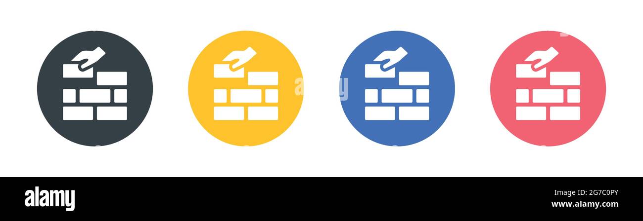 Pavement reconstruction Stock Vector Images - Alamy