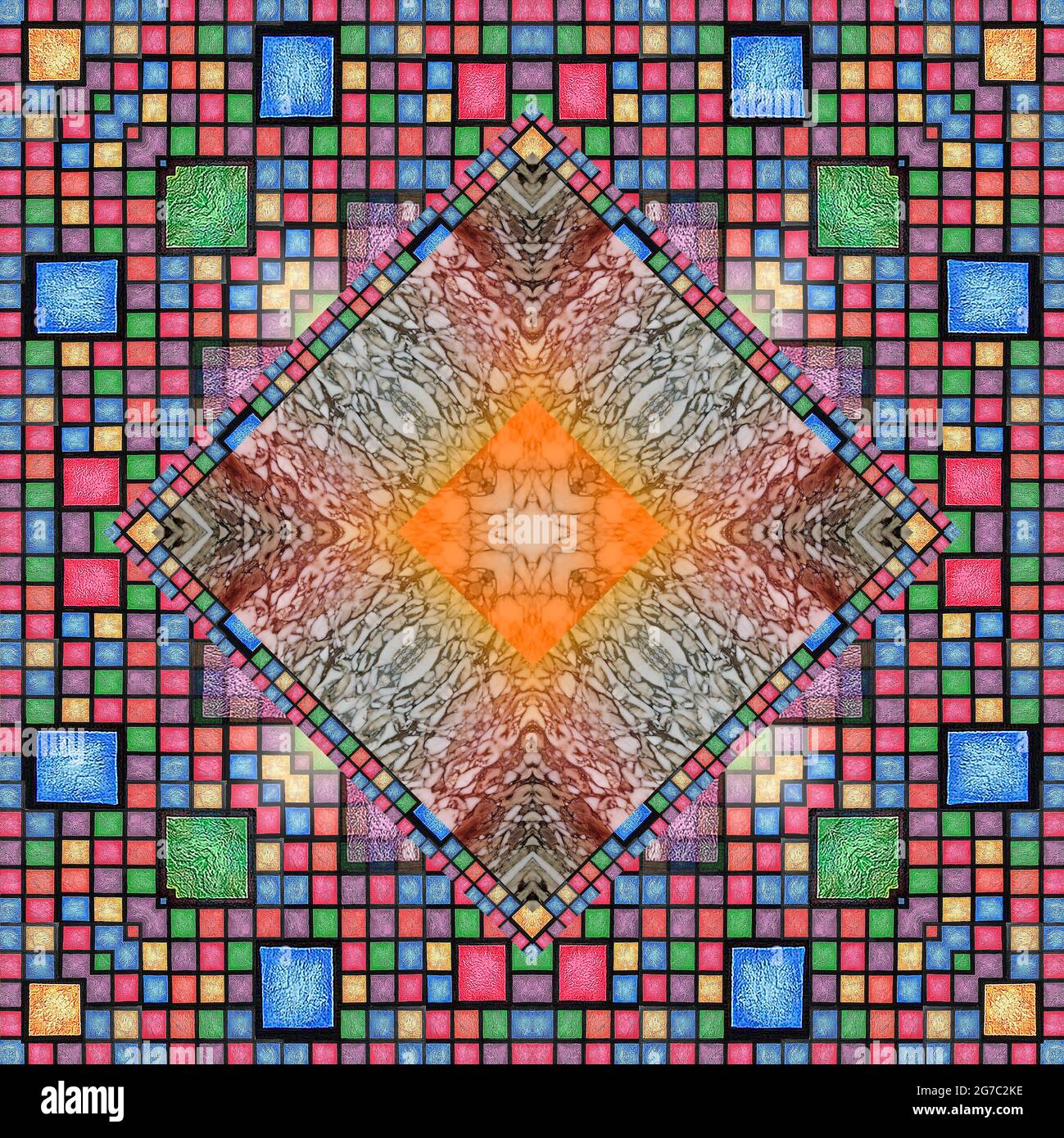 Multicolor Beautiful Illustration Design For Beach Wear Kaftan and ...