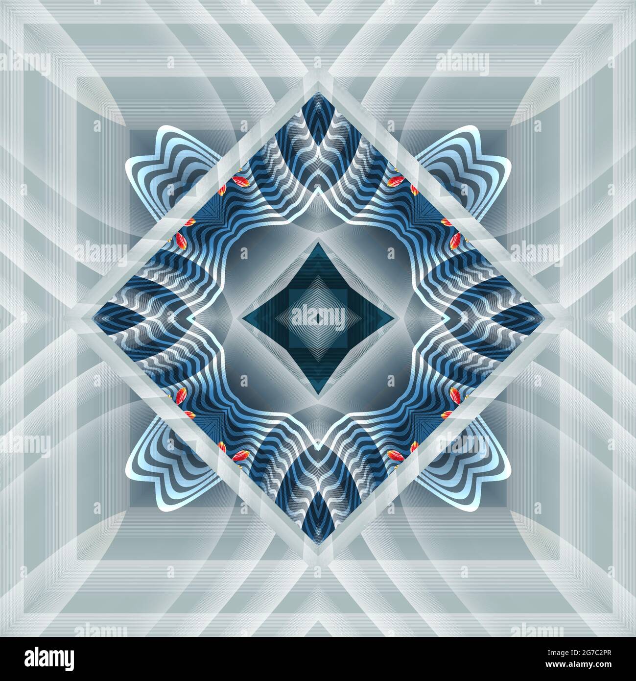 Multicolor Beautiful Illustration Design For Beach Wear Kaftan and ...