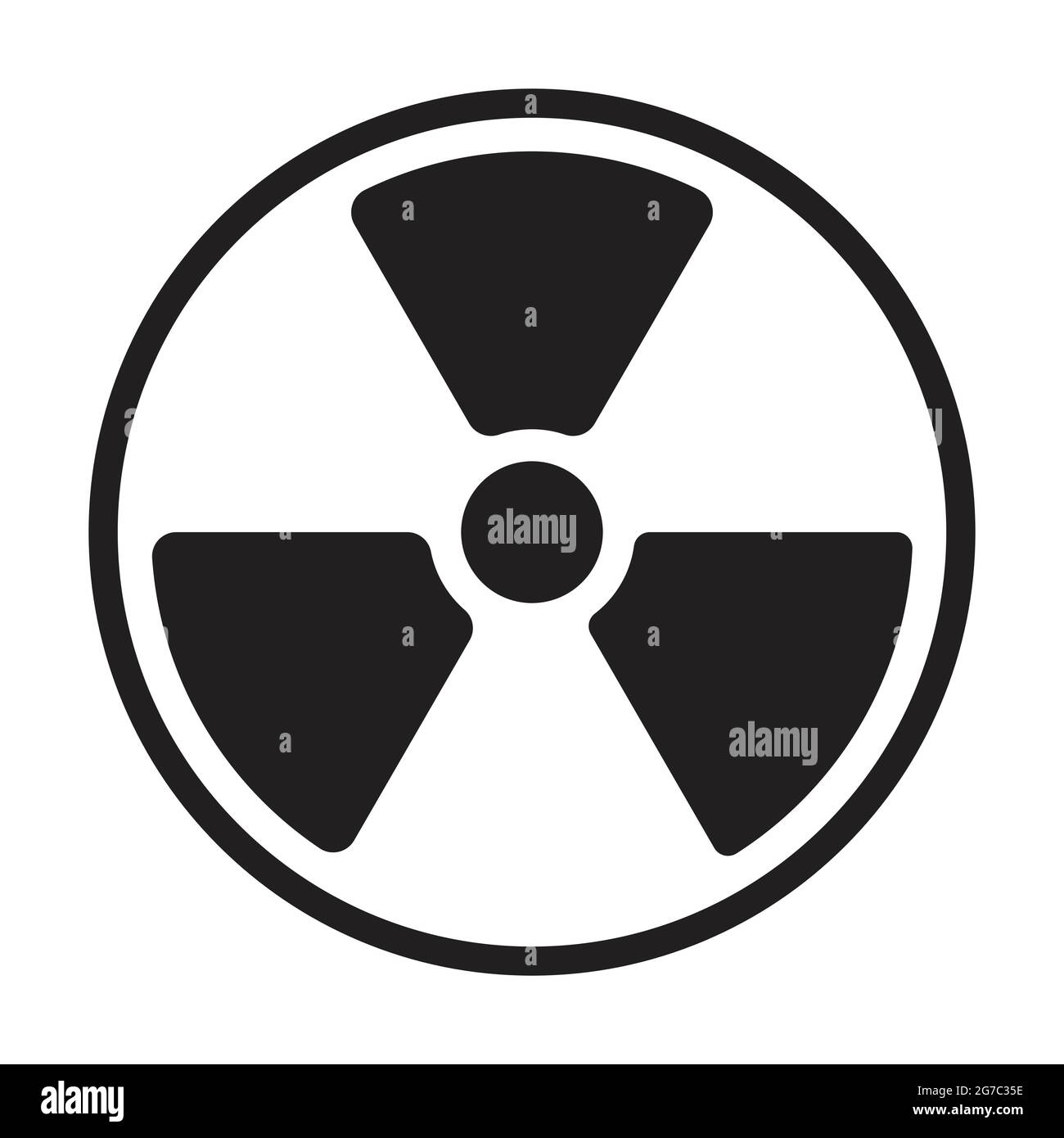Radioactive Icon Vector
