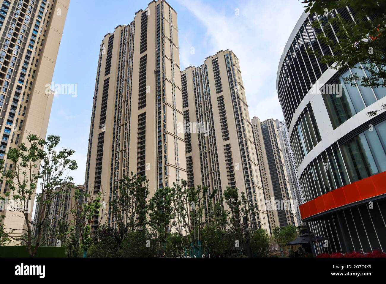 These modern Chinese skyscrapers are apartments and offices for real ...