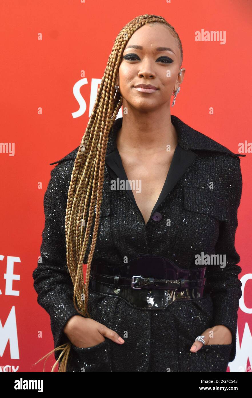 Los Angeles, California, USA 12th July 2021 Actress Sonequa Martin ...