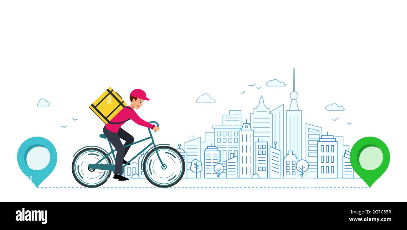 From one point to another Stock Vector Images - Alamy