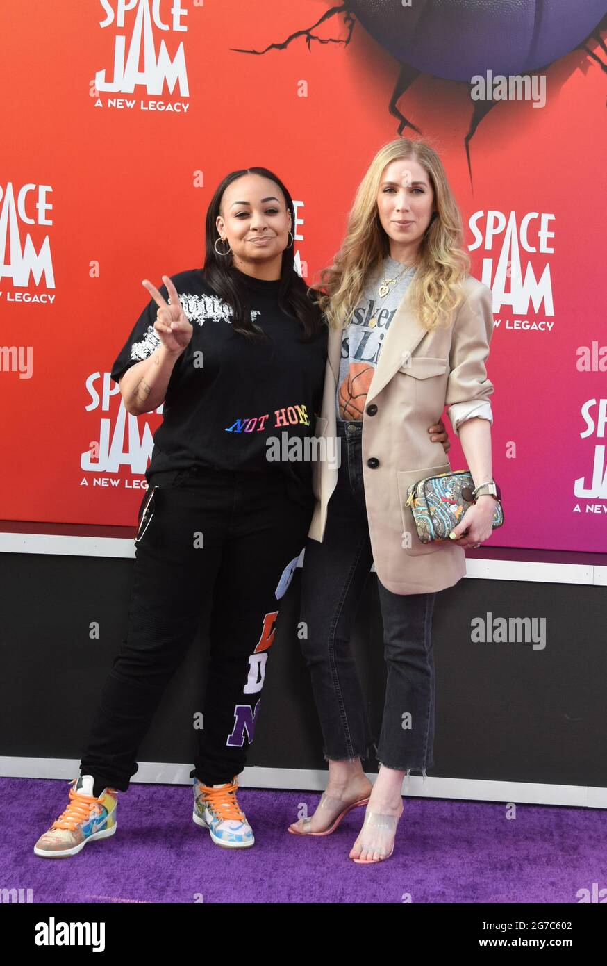 Los Angeles, California, USA 12th July 2021 Actress Raven-Symone and ...