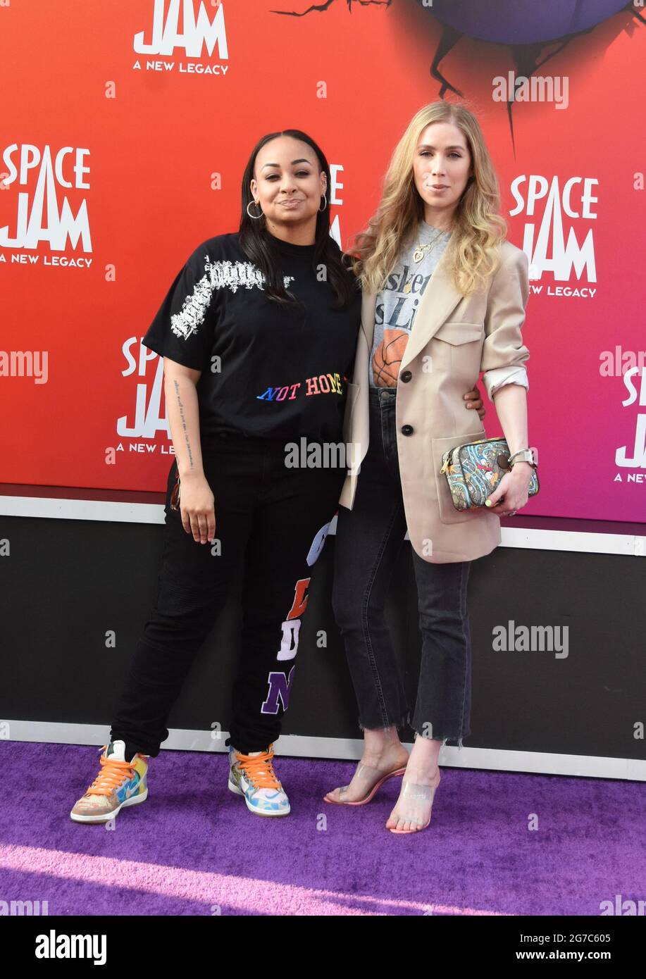 Los Angeles, California, USA 12th July 2021 Actress Raven-Symone and ...