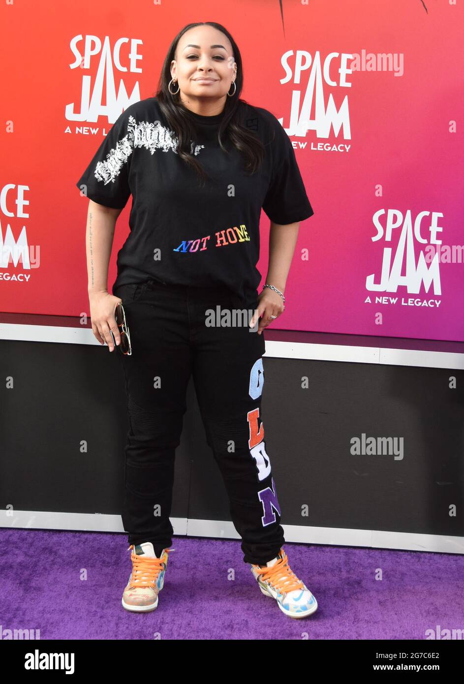 Los Angeles, California, USA 12th July 2021 Actress Raven-Symone ...