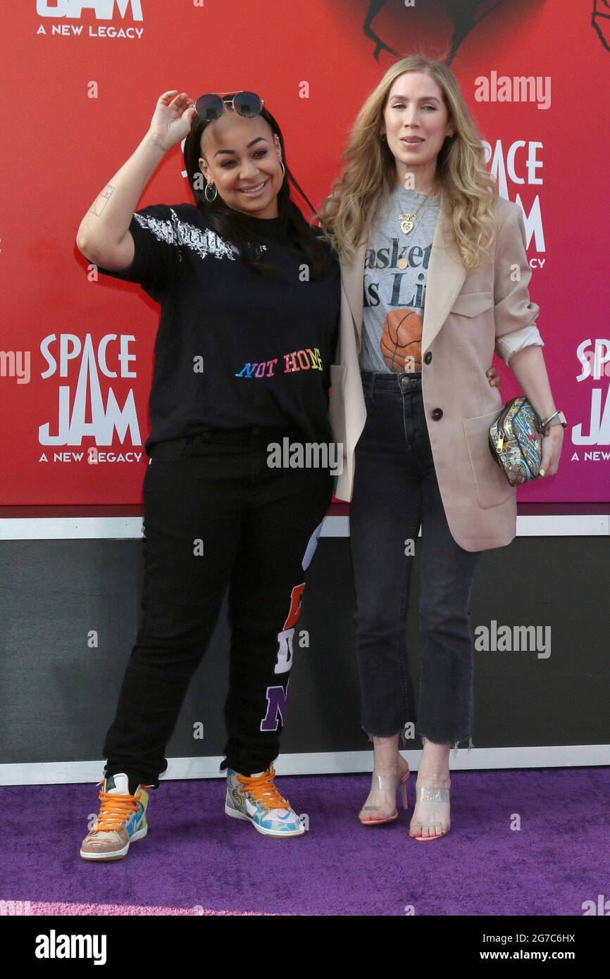 Los Angeles, CA. 12th July, 2021. Raven-Symone, Miranda Maday at ...