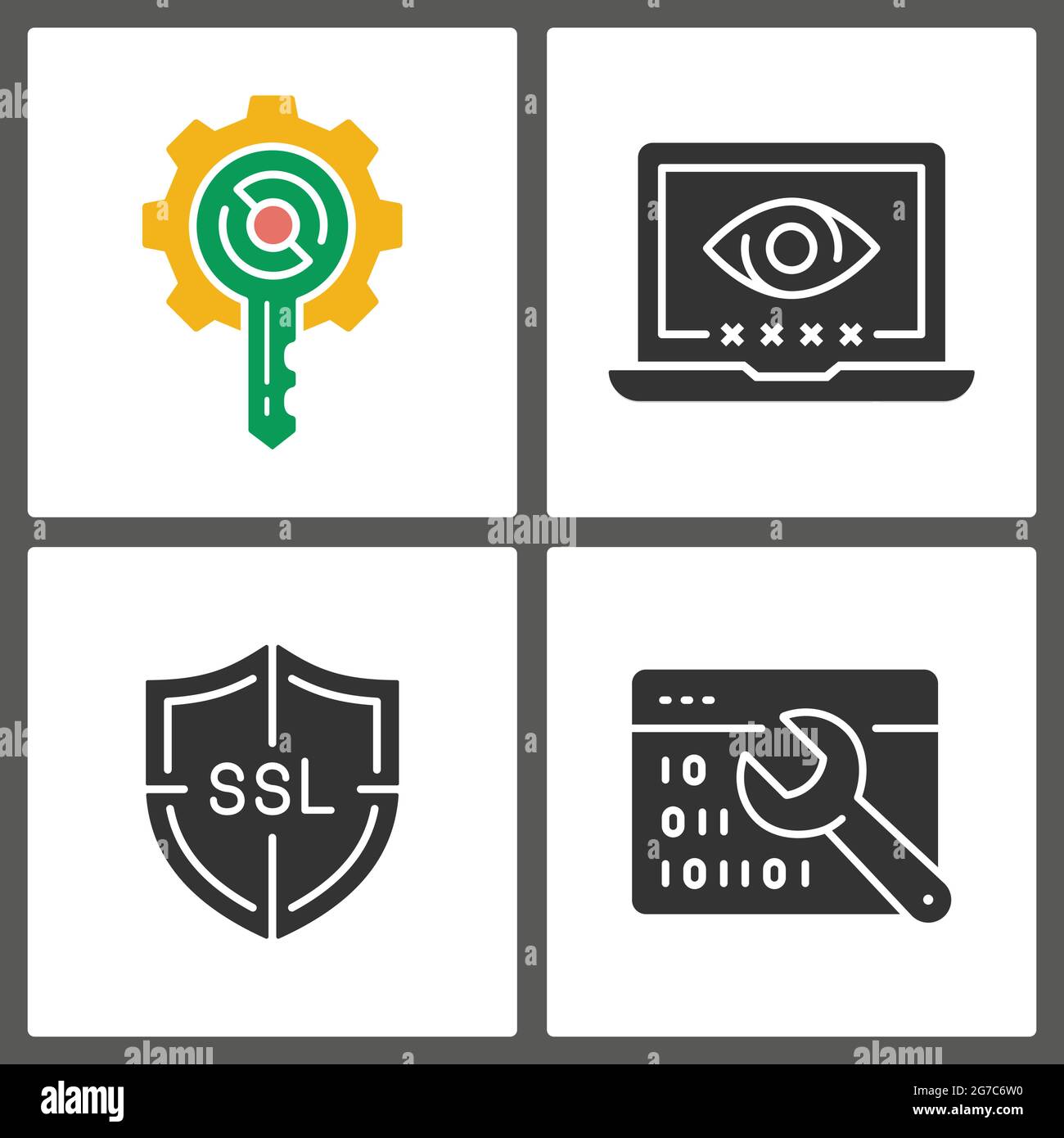 Digital attack vector vectors hi-res stock photography and images - Alamy