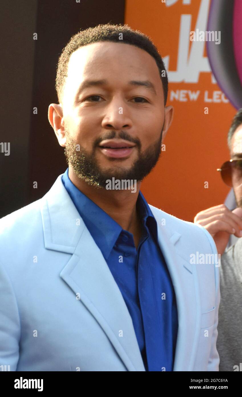 Los Angeles, California, USA 12th July 2021 Singer John Legend attends ...