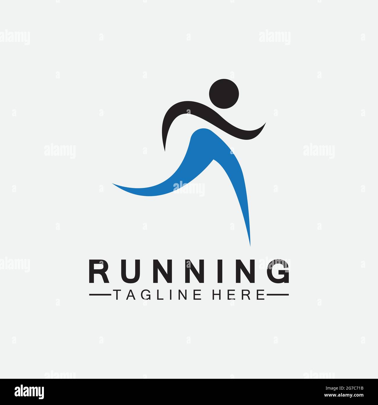 Running people logo symbol vector illustration design.Healthy running ...