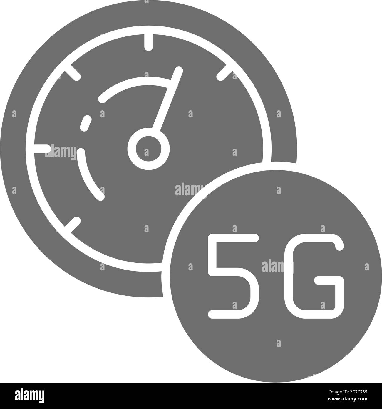 Vector high speed 5G internet grey icon Stock Vector Image & Art - Alamy