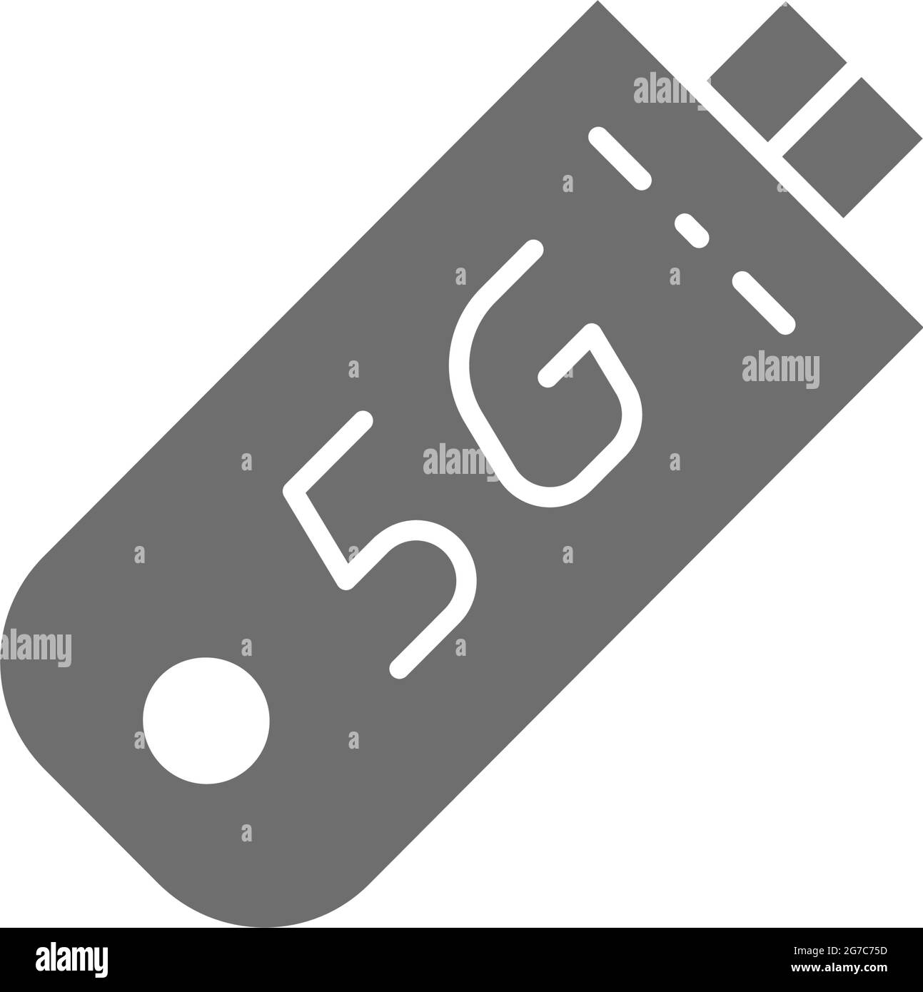Vector fast 5G internet modem grey icon Stock Vector Image & Art - Alamy