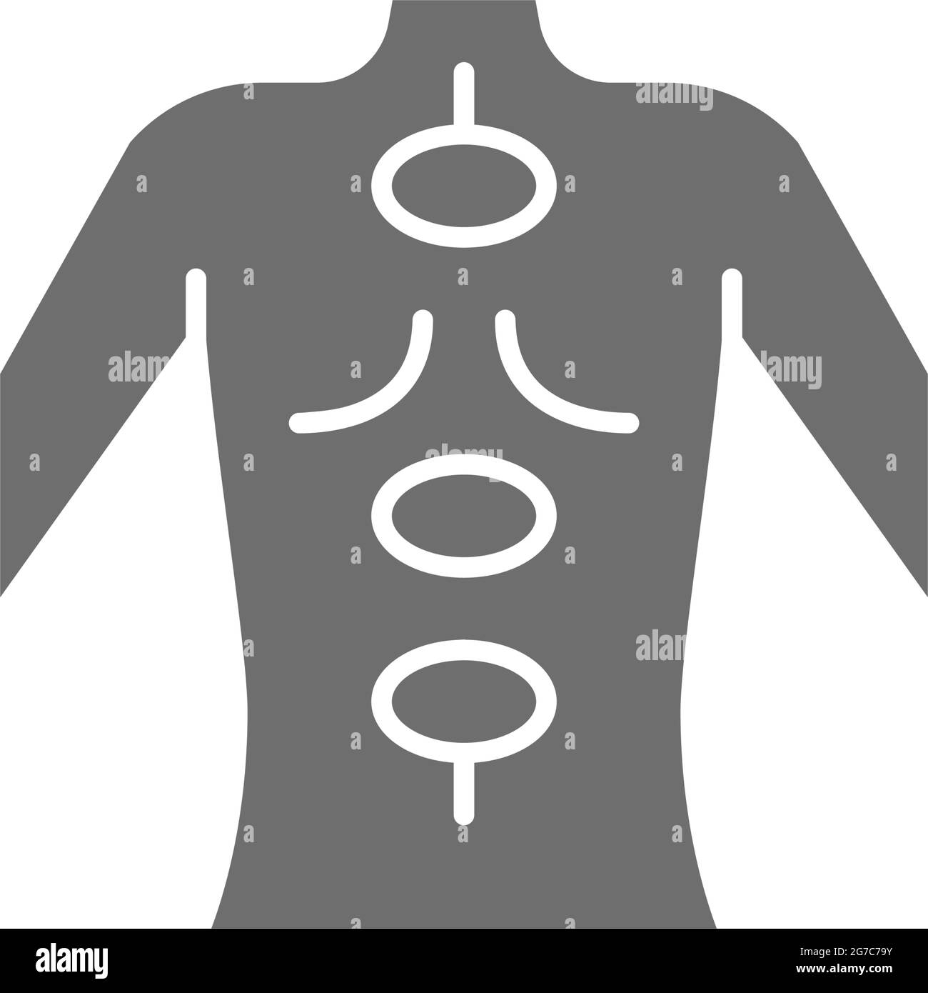 Vector hot stone massage therapy grey icon Stock Vector Image & Art - Alamy