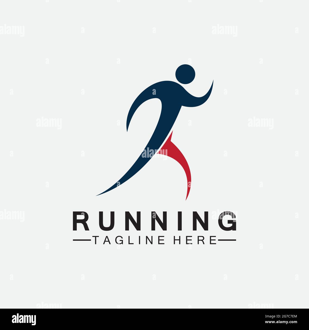 Running people logo symbol vector illustration design.Healthy running ...