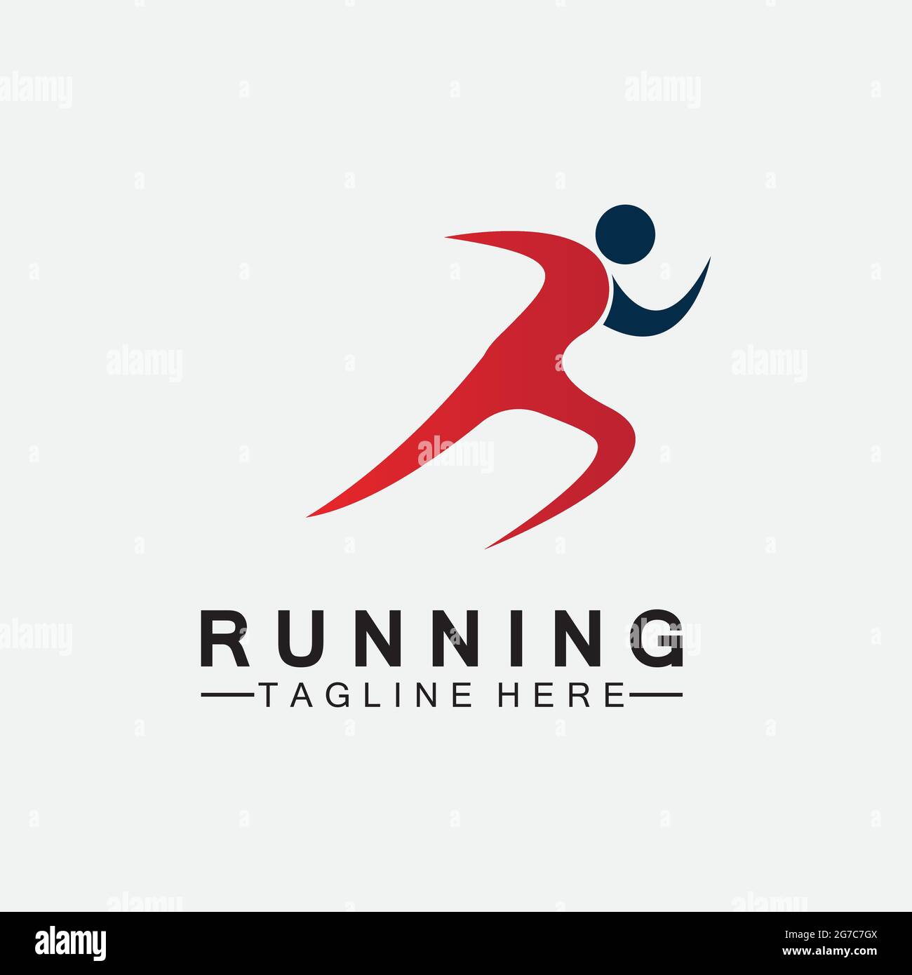 Running people logo symbol vector illustration design.Healthy running ...