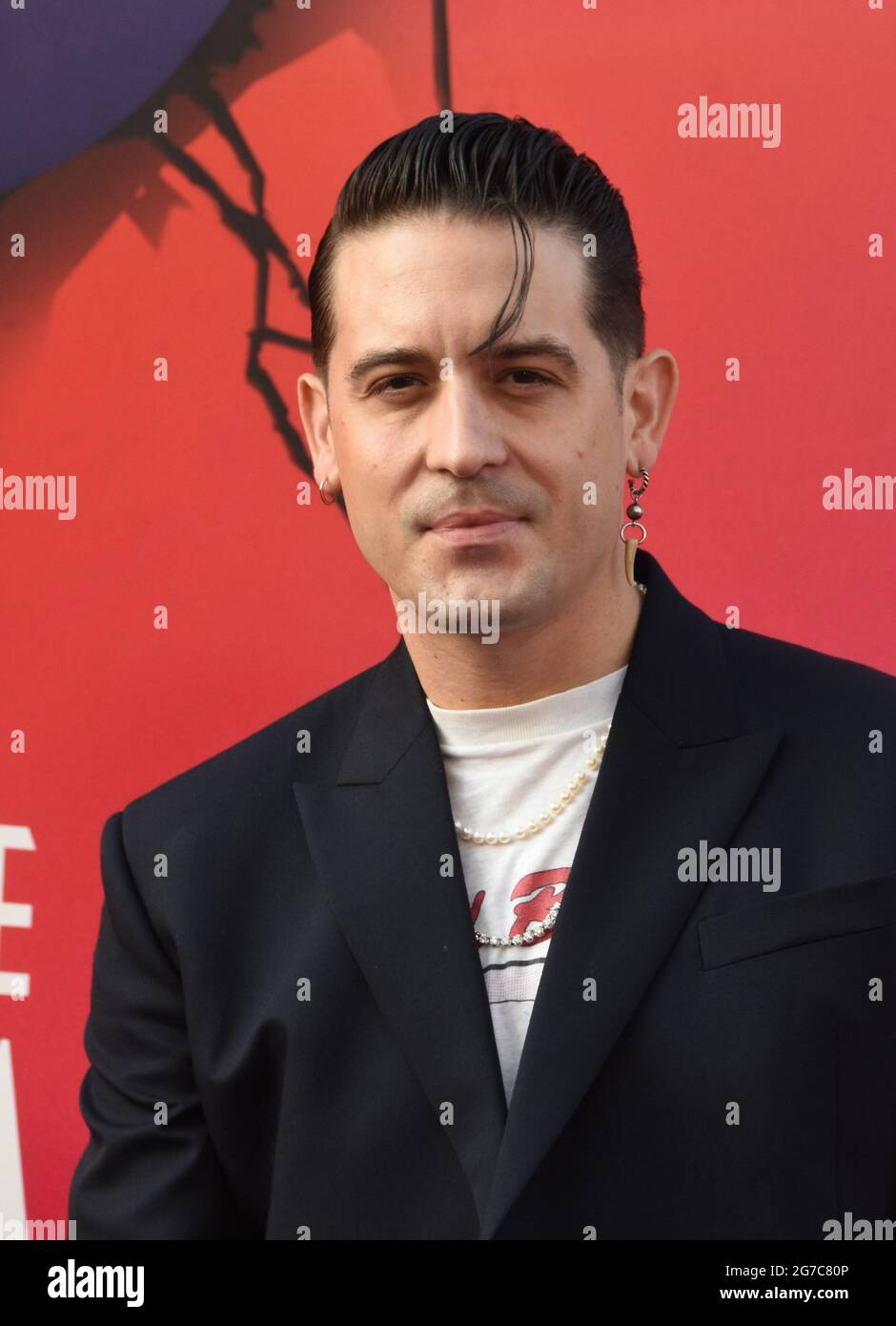 Los Angeles, California, USA 12th July 2021 Rapper G-Eazy attends the ...