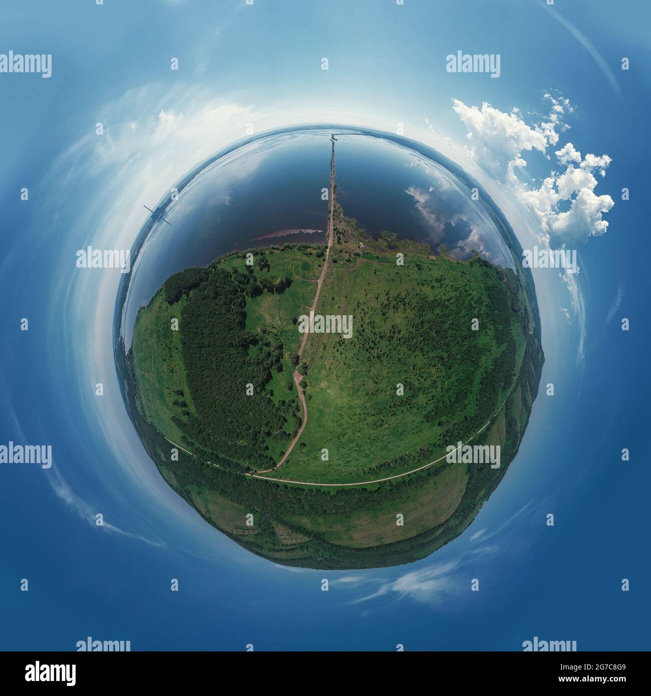 360 highway aerial hi-res stock photography and images - Alamy