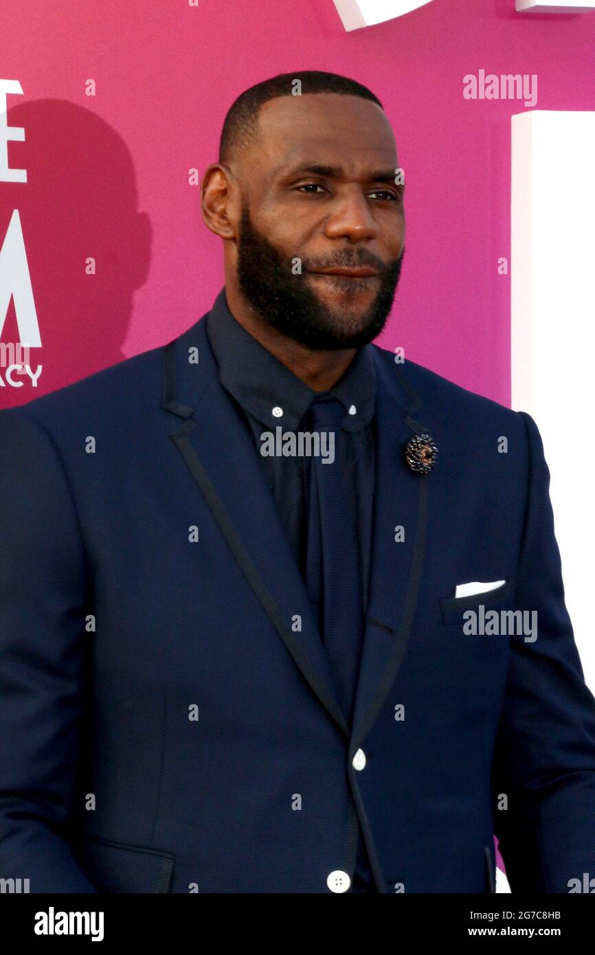 July 12, 2021, Los Angeles, CA, USA: LOS ANGELES - JUL 12: LeBron James ...