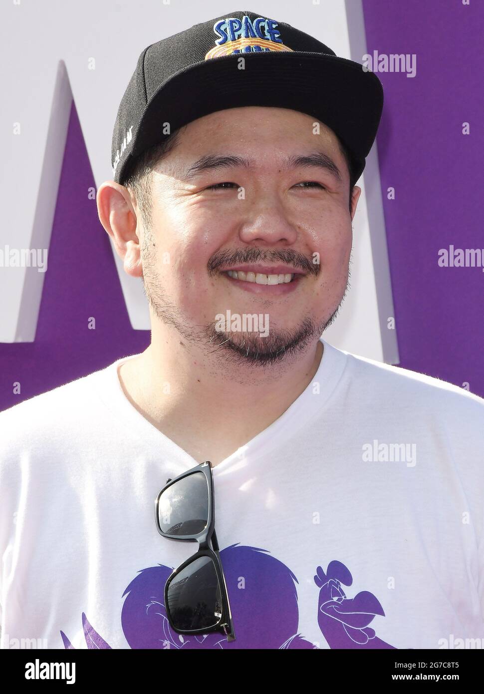 Los Angeles, USA. 12th July, 2021. Eric Bauza arrives at the SPACE JAM ...