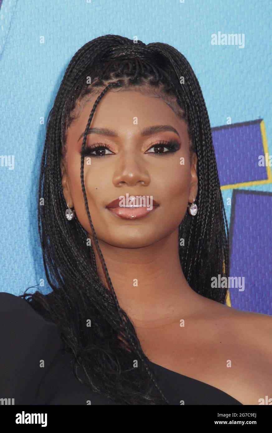 Taylor Rooks 07/12/2021 The World Premiere of “Space Jam: A New Legacy ...