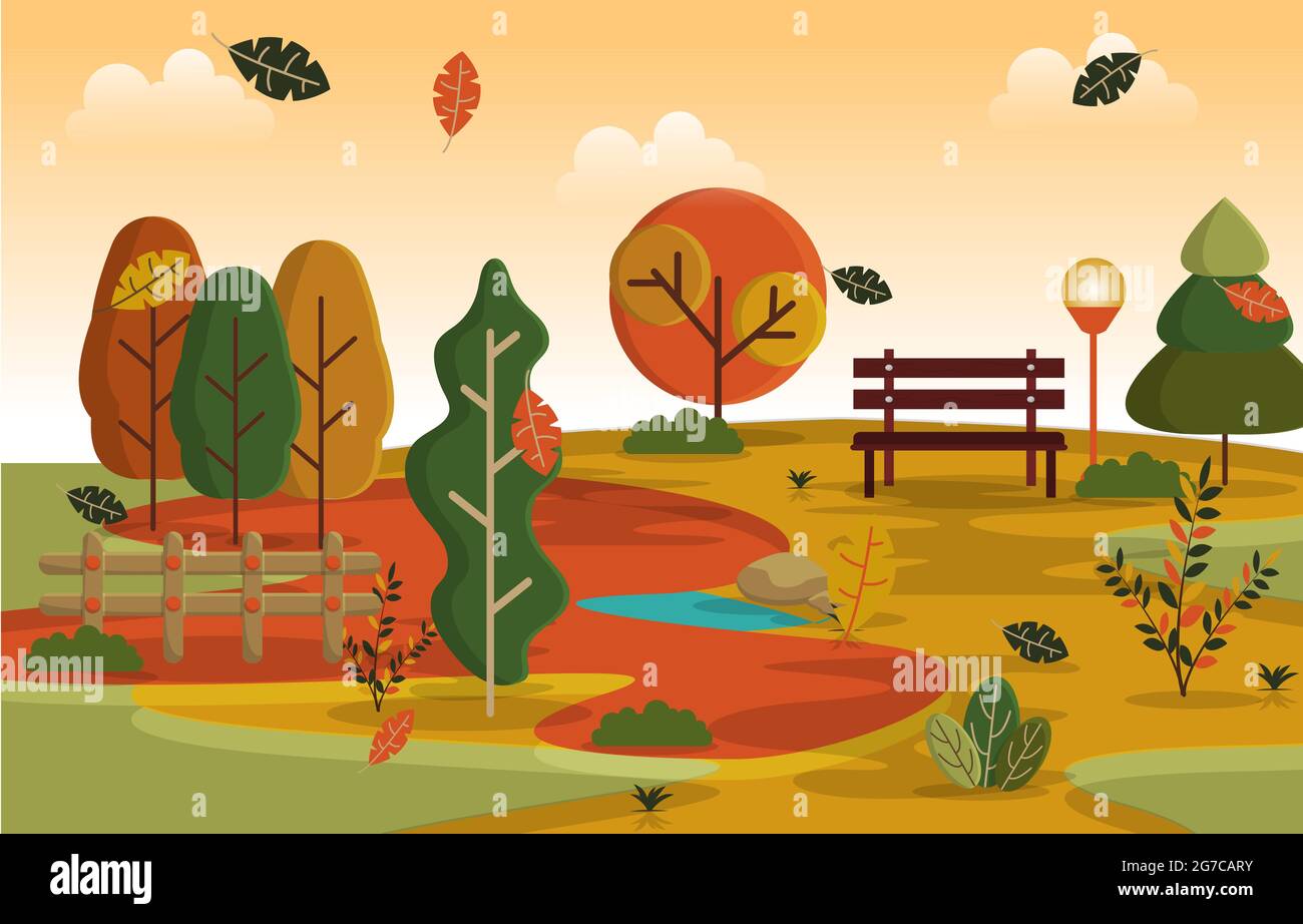 Fir park Stock Vector Images - Alamy