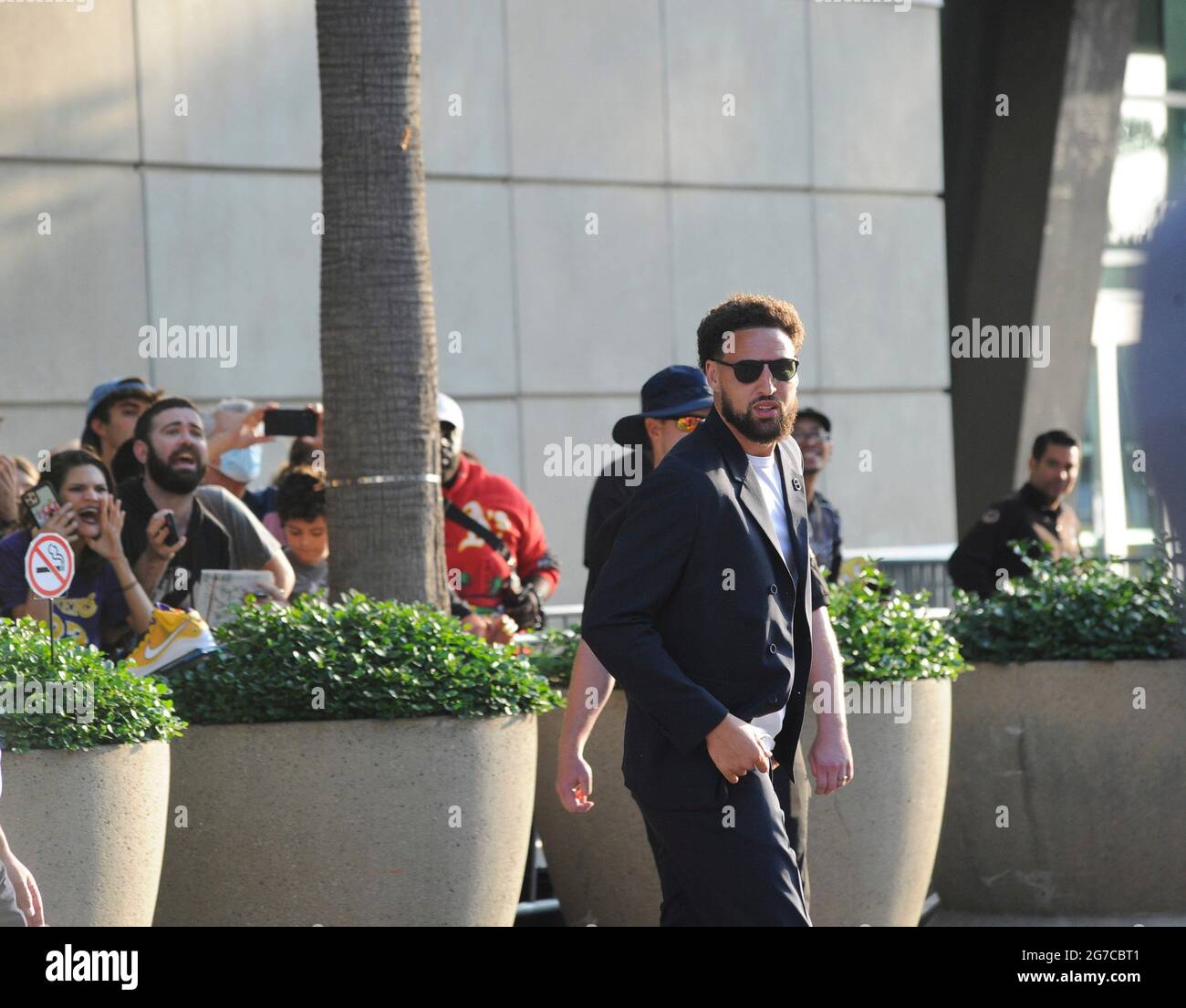 Los Angeles, CA. 12th July, 2021. Klay Thompson at arrivals for SPACE ...