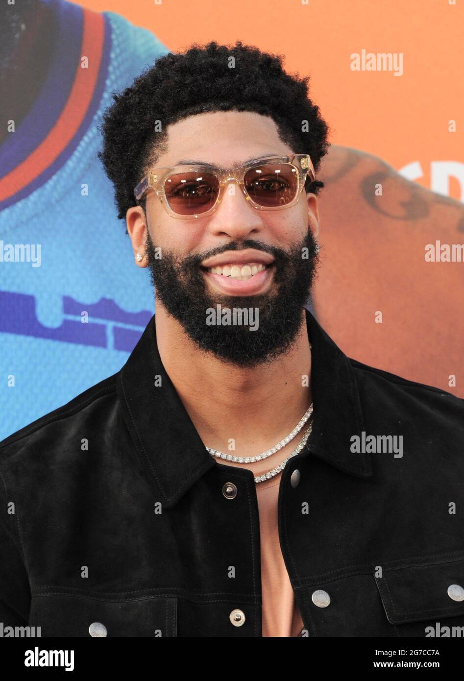 Los Angeles, CA. 12th July, 2021. Anthony Davis at arrivals for SPACE ...