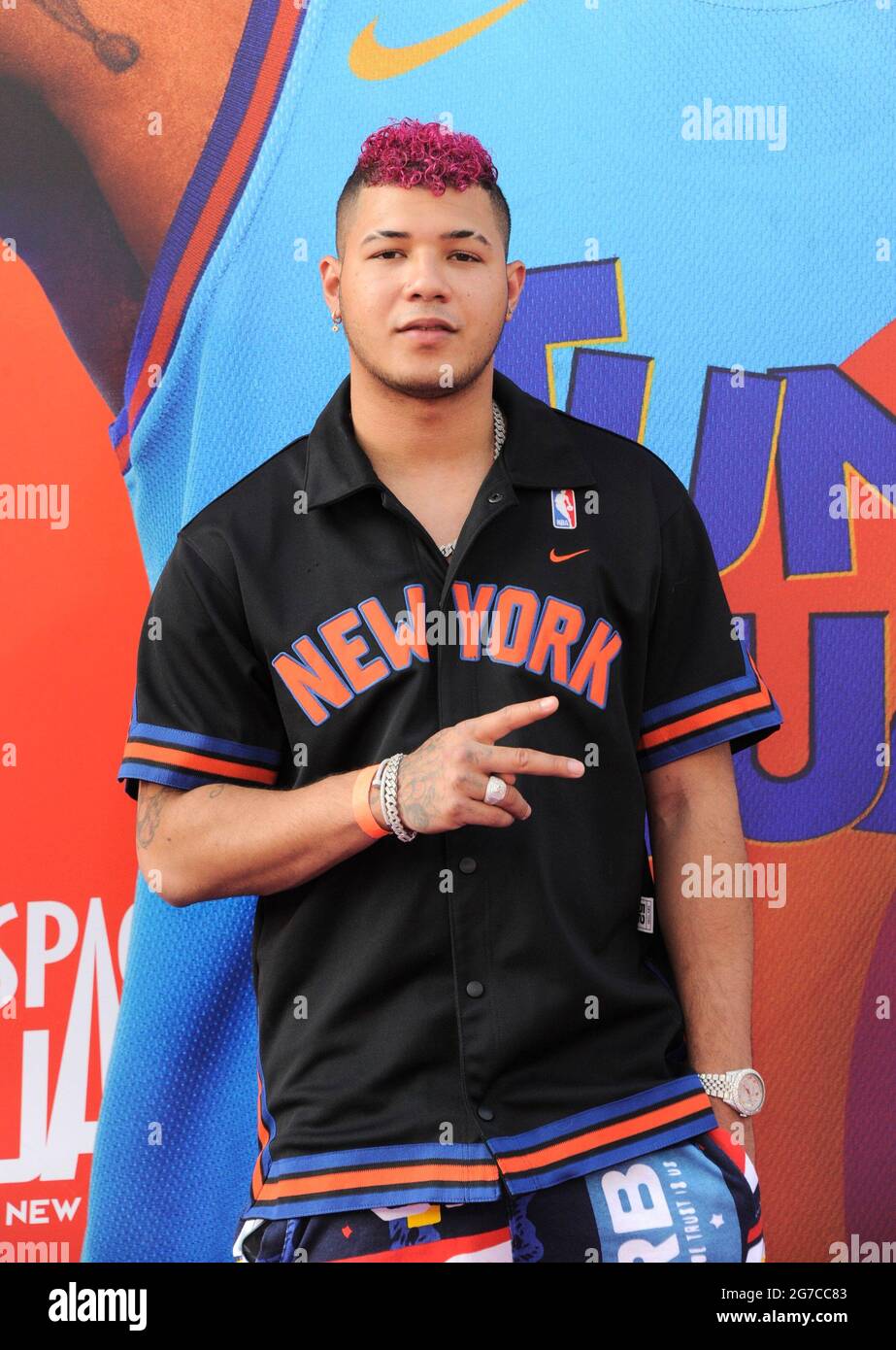 Los Angeles, CA. 12th July, 2021. Boza at arrivals for SPACE JAM: A NEW ...