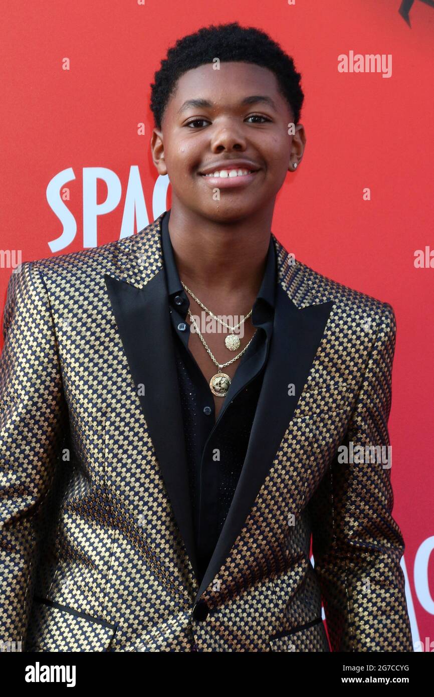 LOS ANGELES - JUL 12: Cedric Joe at the Space Jam: A New Legacy ...