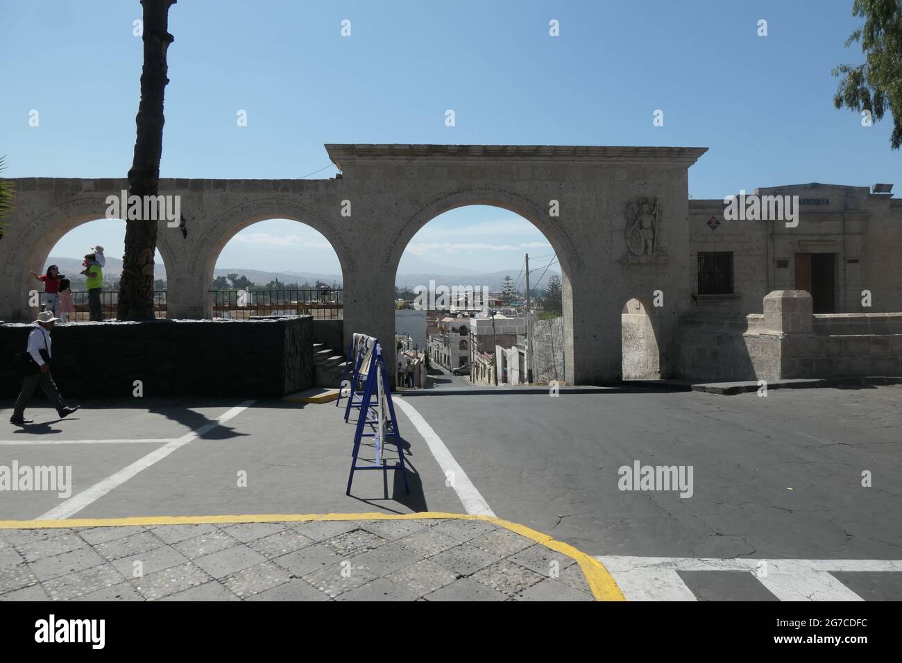 Arches in Arequipa Peru Stock Photo - Alamy