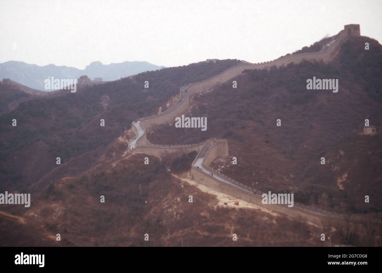 An der Chinesischen Mauer, China 1998. By the Chinese Wall, China 1998 ...