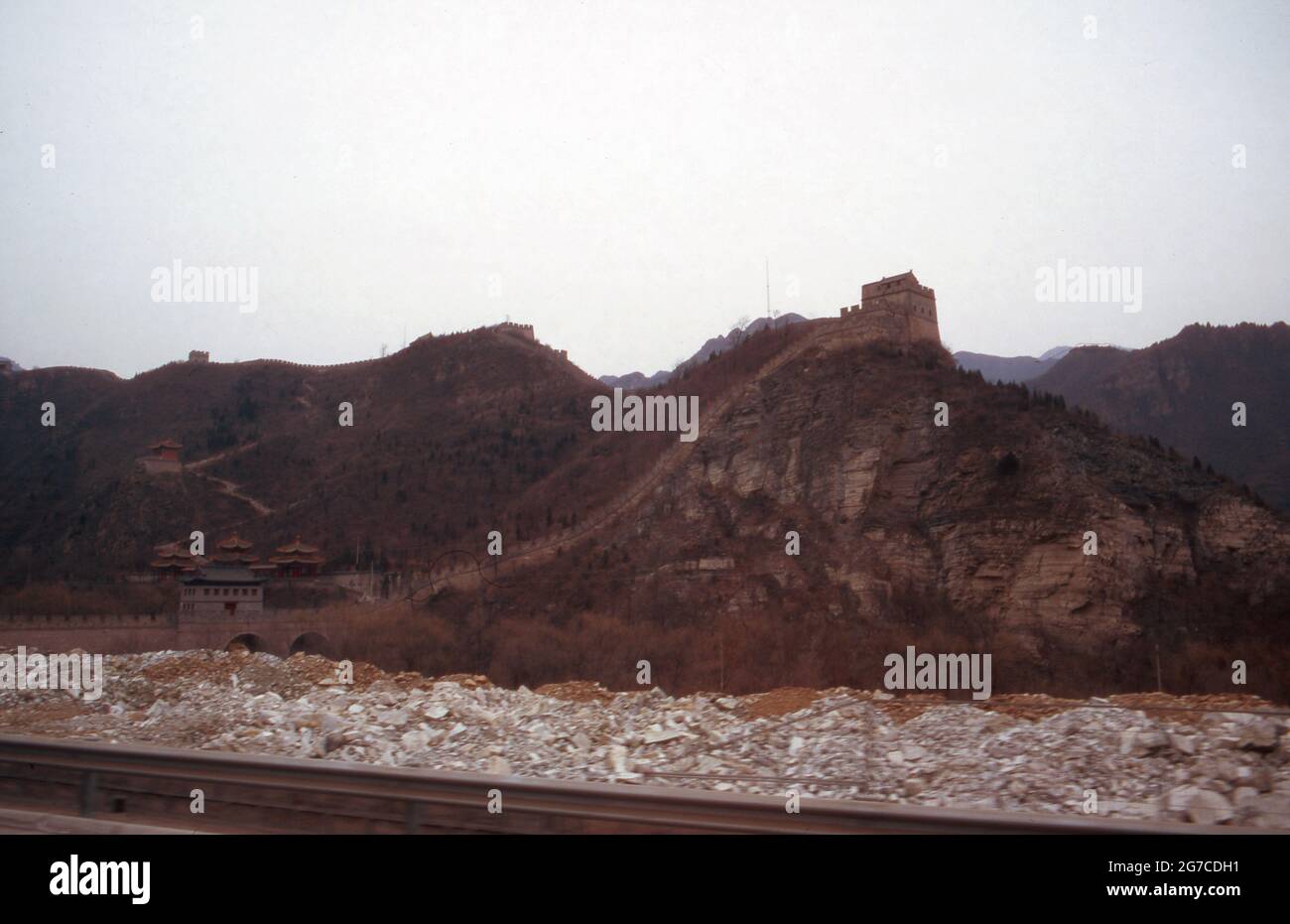 An der Chinesischen Mauer, China 1998. By the Chinese Wall, China 1998 ...