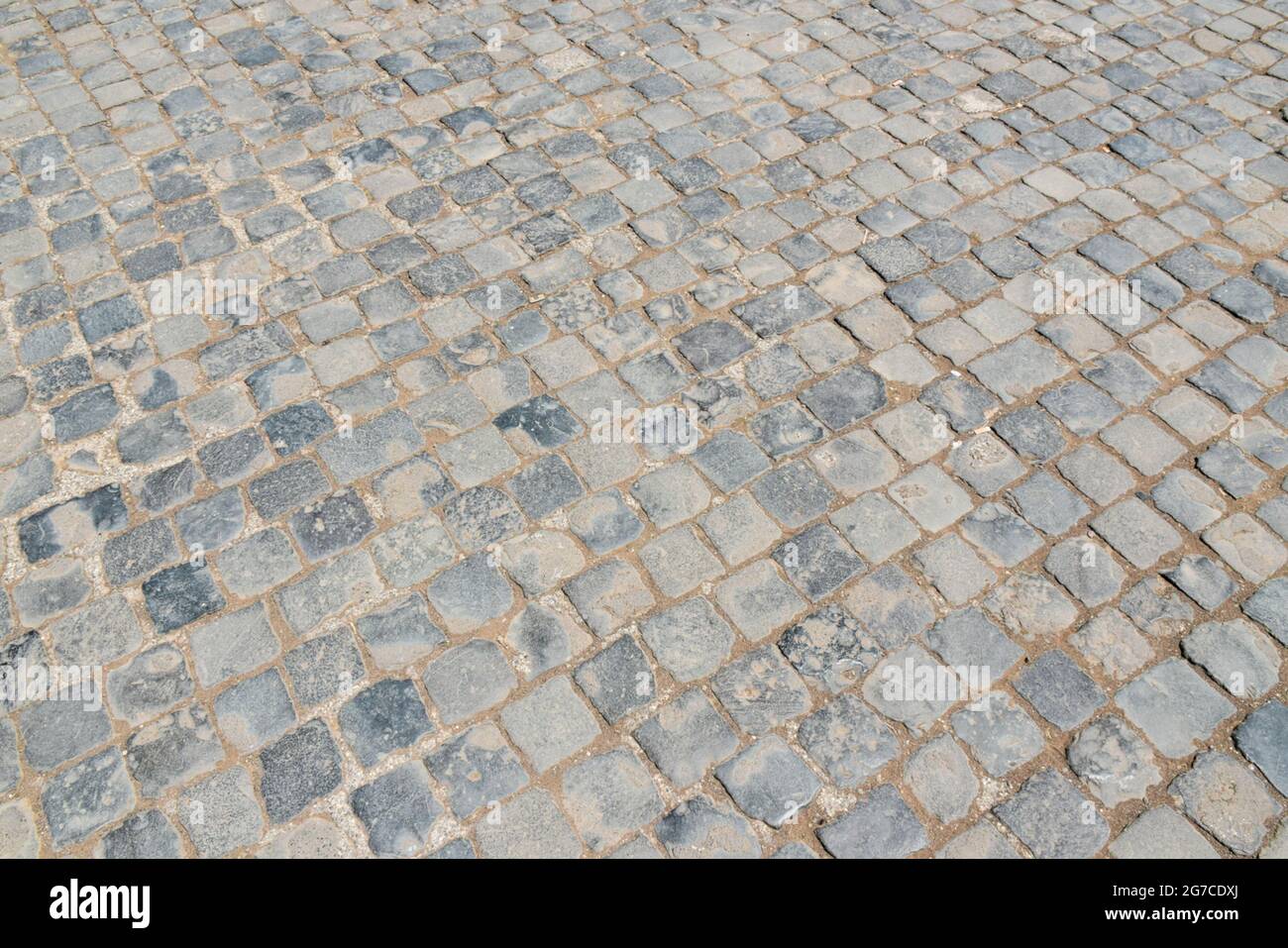 Road made by sampietrini in Rome Stock Photo - Alamy